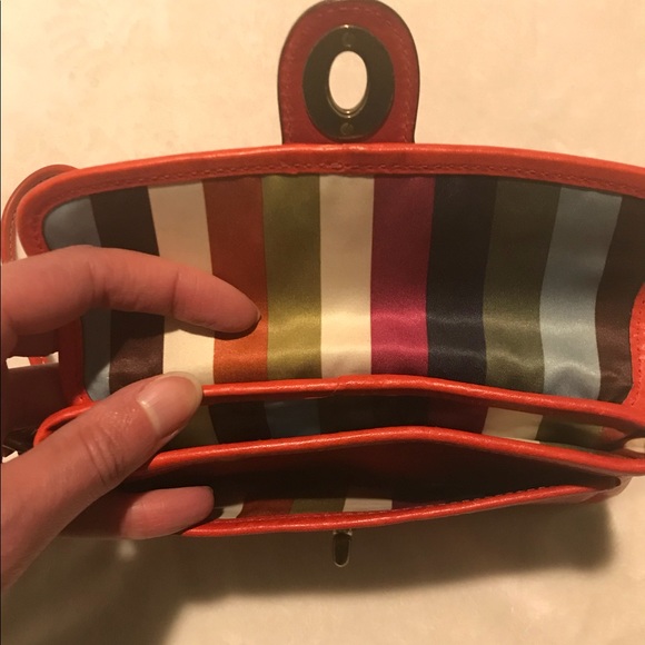 Coach | Bags | Coach Wristlet Rustic Red | Poshmark